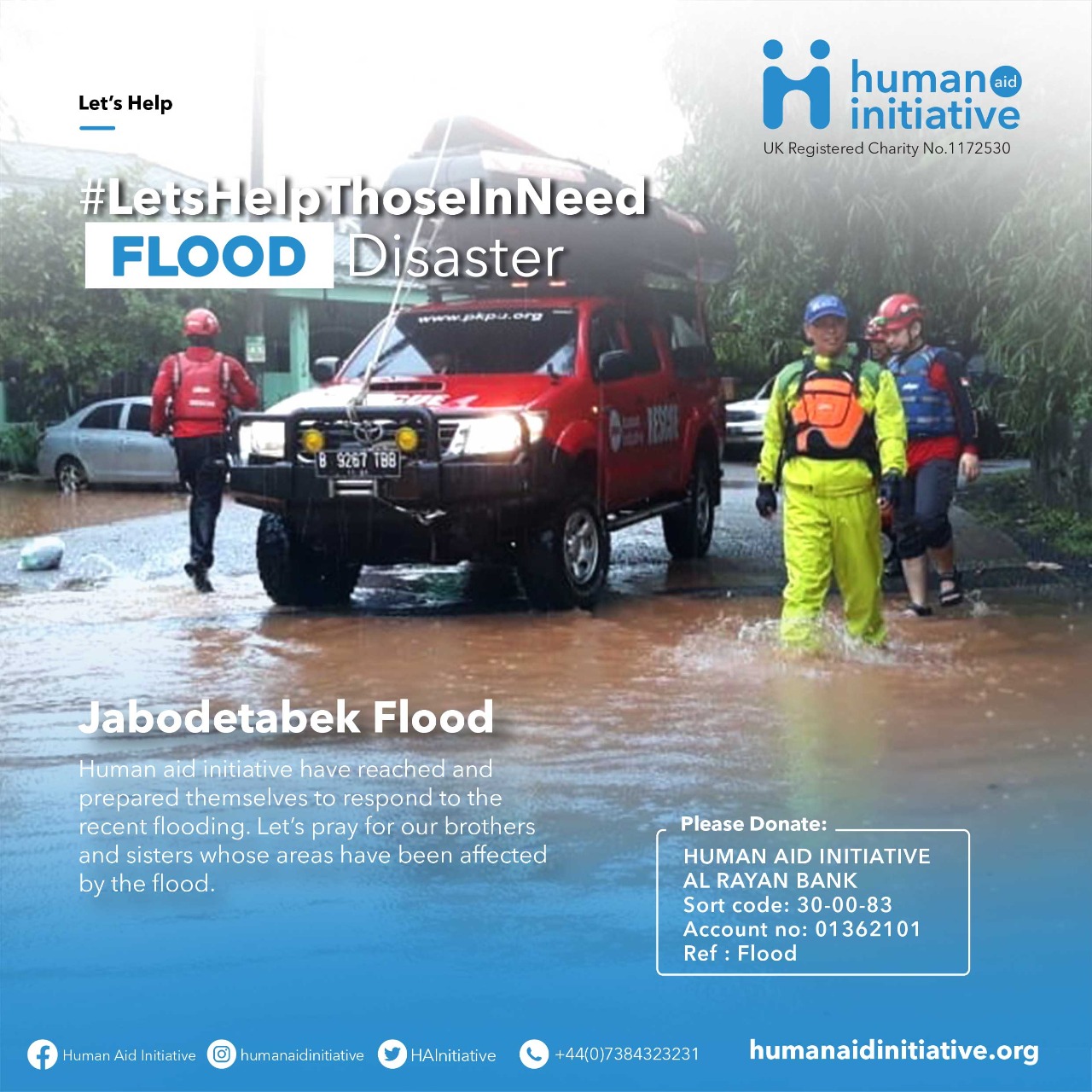 Jakarta Flood Emergency - Human Aid Initiative