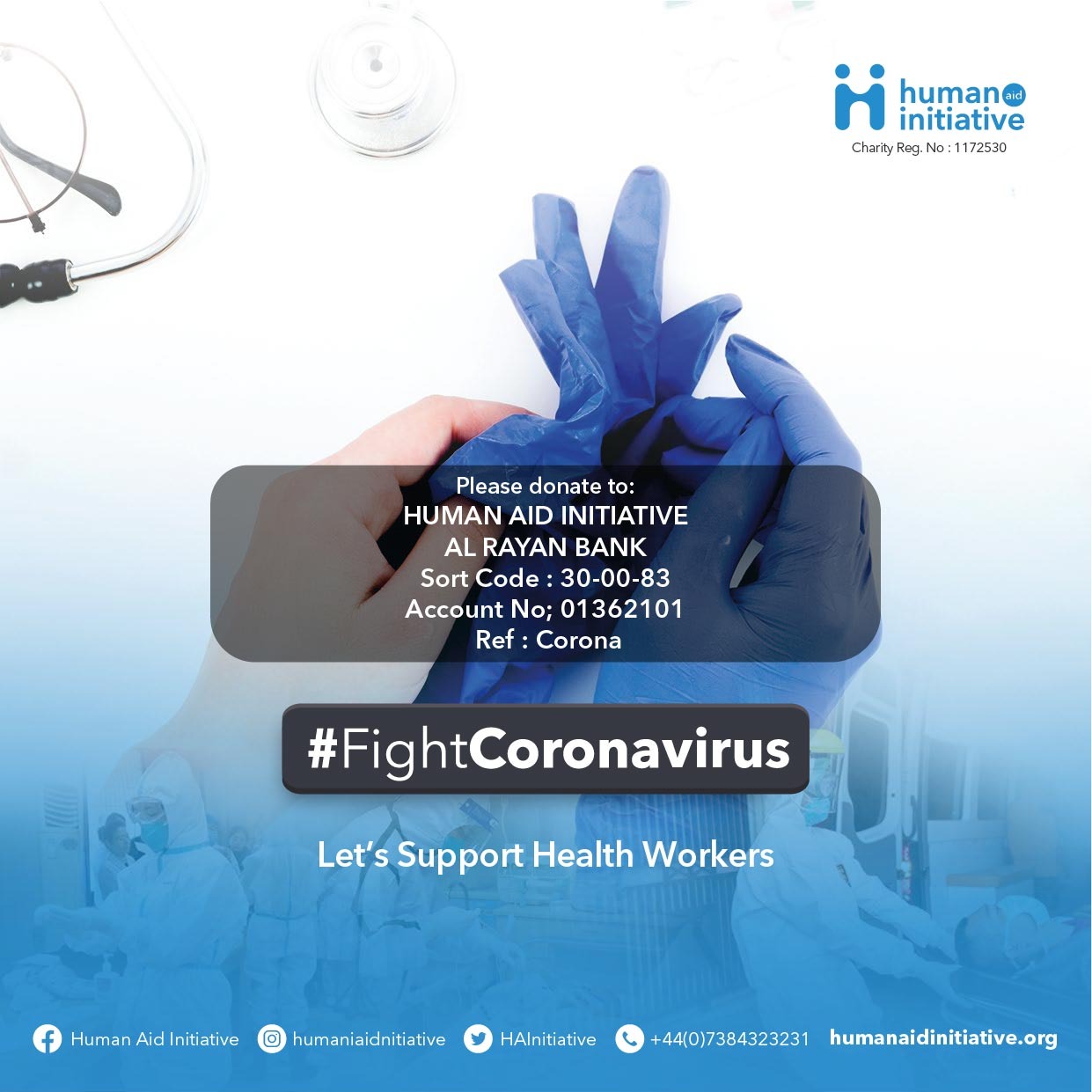 Coronavirus Emergency Appeal - Human Aid Initiative